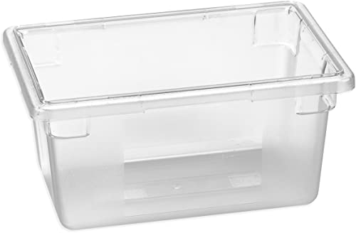 CFS 1061207 StorPlus Stackable Food Storage Container, 5 Gallon Tall, Clear