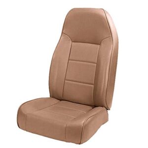 rugged ridge 13401.37 seat, high-back, front, no-recline, spice; 76-02 cj/wrangler yj/tj