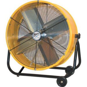 ventamatic bf24tf yel maxxair 24-inch high-velocity 2-speed portable air circulator, yellow