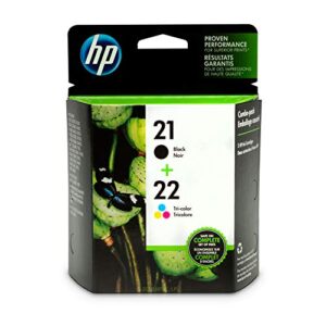 hp 21 | 2 ink cartridges | black, tri-color | c9351an, c9352an