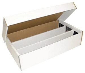 bcw super shoe storage box, 3000 count