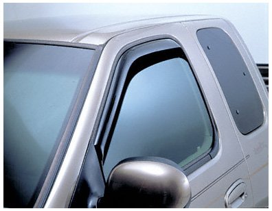 Auto Ventshade [AVS] In-Channel Ventvisor / Rain Guards | Smoke Color, 2 pc | 192006 | Fits 1983 - 1994 Chevrolet/GMC S10/Blazer/S15 Jimmy, 1982 - 1990 S10/S15 Pickup, 1991 - 1993 Sonoma, 1985 - 2005 Astro/Safari