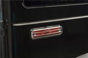 putco 403605 chrome trim side marker lamp cover