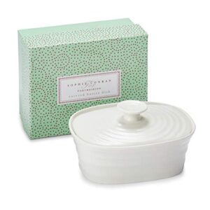 Portmeirion Butter Dish (White)