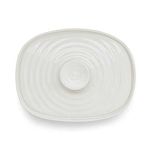 Portmeirion Butter Dish (White)