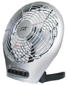 7” folding table fan