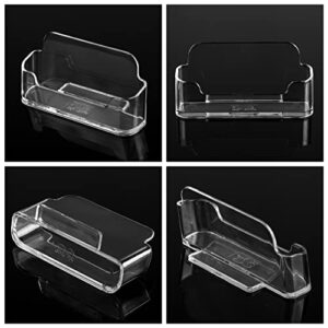 Mr. Pen- Acrylic Business Card Holder, 3 Pack, Plastic Business Card Holder, Business Card Display, Card Holder for Business Cards, Business Card Holder Stand, Business Card Holders for Desk.