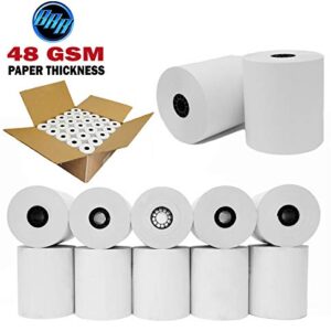 (32 Rolls) 3 1/8 x 230 Thermal Paper Receipt Rolls fits all Clover POS Cash Register Printers, Star Micronics SCP700 TSP100 TSP300 TSP400 TSP500 TSP600 TSP 700 TSP2000 CT S300 from BuyRegisterRolls