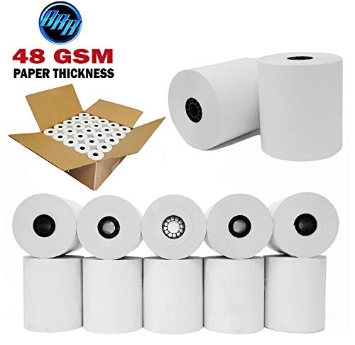 (32 Rolls) 3 1/8 x 230 Thermal Paper Receipt Rolls fits all Clover POS Cash Register Printers, Star Micronics SCP700 TSP100 TSP300 TSP400 TSP500 TSP600 TSP 700 TSP2000 CT S300 from BuyRegisterRolls