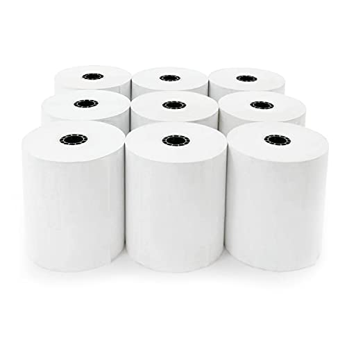 (32 Rolls) 3 1/8 x 230 Thermal Paper Receipt Rolls fits all Clover POS Cash Register Printers, Star Micronics SCP700 TSP100 TSP300 TSP400 TSP500 TSP600 TSP 700 TSP2000 CT S300 from BuyRegisterRolls