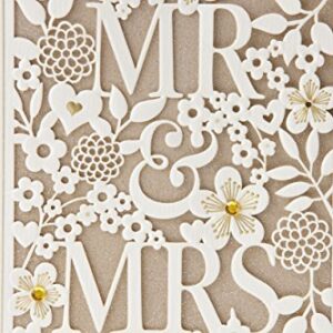 Hallmark Wedding Card (Mr. & Mrs.)