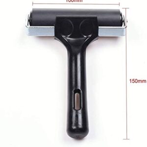 4-Inch Rubber Brayer Roller for Printmaking, Great for Gluing Application Also. (Original Version)