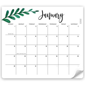 Beautiful 2023 Magnetic Calendar for Fridge - Runs Until July 2024 - The Perfect Monthly Calendar With Greenery Designs for Easy Planning