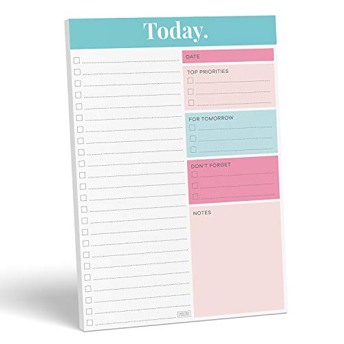 Sweetzer & Orange Daily Planner 2023, Undated Planner To Do List Notepad. 7x10” Day Planner Note Pad. Checklist Productivity Organizer, Work Planner, Academic Planner, Daily To Do List Planner