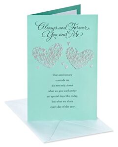 american greetings romantic anniversary card (greatest gift)