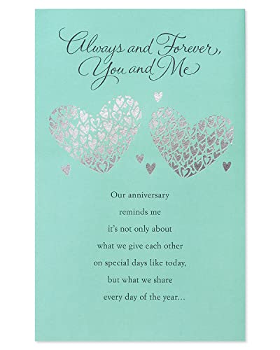 American Greetings Romantic Anniversary Card (Greatest Gift)