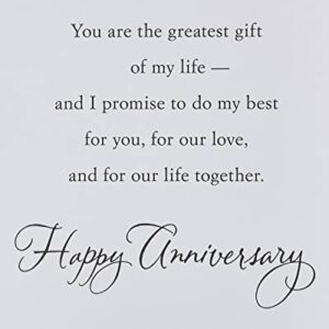 American Greetings Romantic Anniversary Card (Greatest Gift)