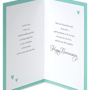 American Greetings Romantic Anniversary Card (Greatest Gift)