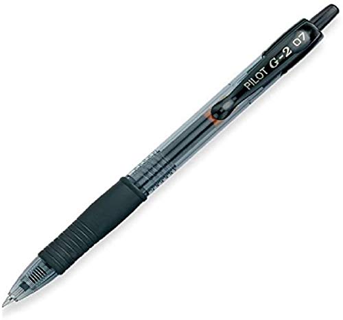 PILOT G2 Premium gel Pens, Fine Point Gel Ink Pen, 0.7 mm, Refillable & Retractable Rolling Ball, 5 Black and 5 Blue pens (Bulk pack of 10 Pens) (14784)