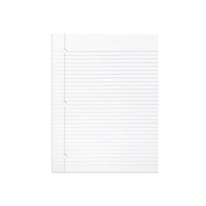 Amazon Basics College Ruled Loose Leaf Filler Paper, 100 Sheet, 11 x 8.5 Inch, 6-Pack