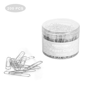 Jumbo Paper Clips, 2 Inch Paper Clip, 200 pcs Large Paperclips