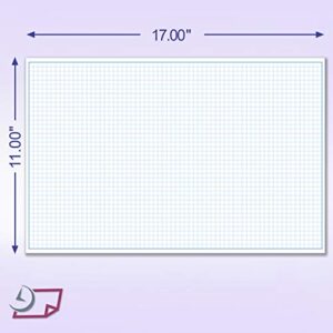 Next Day Labels 11x17 / Blueprint and Graph Paper (1 Pad, 50 Sheets Per Pad)