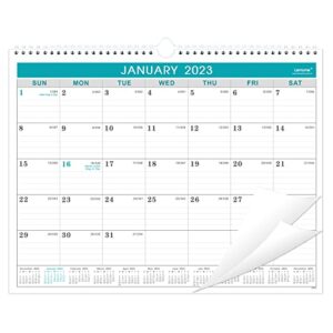 calendar 2023 – 12 monthly wall calendar 2023 from january 2023 to december 2023, 2023 calendar with julian date, 14.75 x 11.5 inches, thick paper for organizing