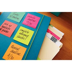 Post-it Pop-up Notes, 3x3 in, 18 Pads, America's #1 Favorite Sticky Notes, Poptimistic Collection, Bright Colors (Pink, Orange, Blue), Clean Removal, Recyclable (R330-18CTCP)