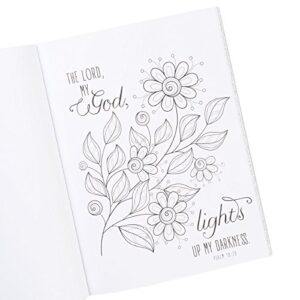 The Psalms in Color - Inspirational Coloring Book with Scripture for Women and Teens - Reflect, Relax, Rejoice