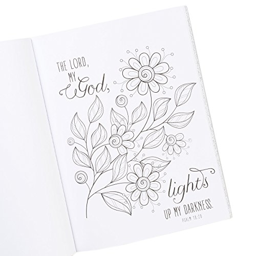 The Psalms in Color - Inspirational Coloring Book with Scripture for Women and Teens - Reflect, Relax, Rejoice