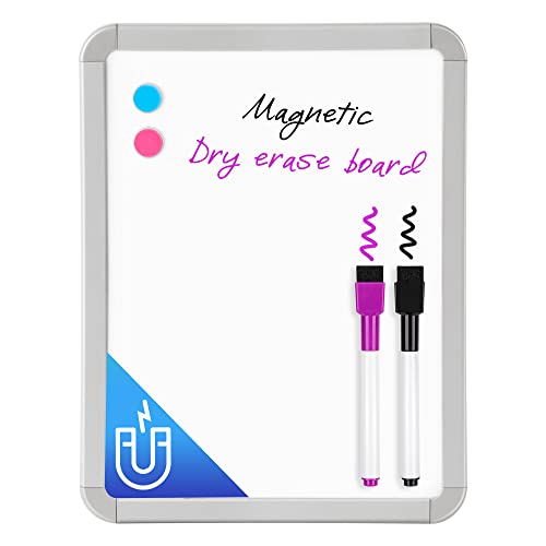 VUSIGN Small Dry Erase Whiteboard, 8.5 x 11 Inches White Board for Kids, Students, Fridge, Locker, Mini Dry Erase Board