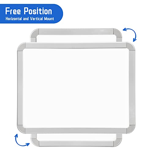 VUSIGN Small Dry Erase Whiteboard, 8.5 x 11 Inches White Board for Kids, Students, Fridge, Locker, Mini Dry Erase Board