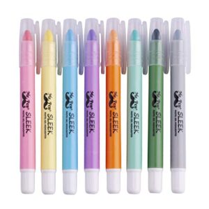 mr. pen- bible highlighters, pastel gel highlighters, 8 pack, assorted colors, bible highlighters no bleed, pastel highlighter, gel highlighters, pastel highlighter set, dry highlighter, bible markers