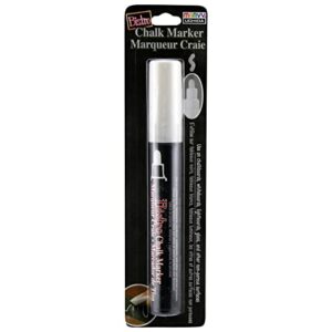 uchida 480-c-0 broad point tip bistro window chalk marker, white