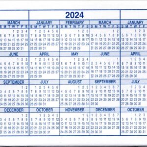 Personal Checkbook Registers, Set of 10, 2023-2024-2025 Calendars, Made in USA