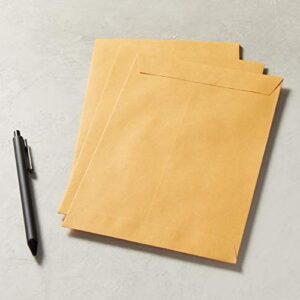 Amazon Basics Catalog Mailing Envelopes, Peel & Seal, 6x9 Inch, Brown Kraft, 100-Pack