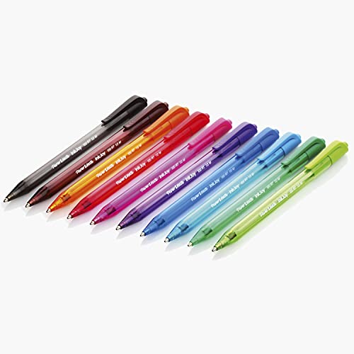 Paper Mate InkJoy 100RT Retractable Ballpoint Pens, Medium Point (1.0mm), Assorted, 20 Count