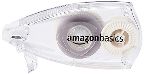 Amazon Basics Double Sided Adhesive Tape, Removable Cap Applicator, 1/4-Inch x 32-Feet, 1-Pack