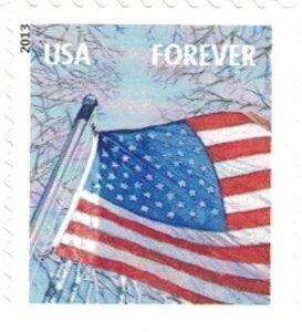 USPS Forever Postage Stamps Flags 100 Count (Seasons)