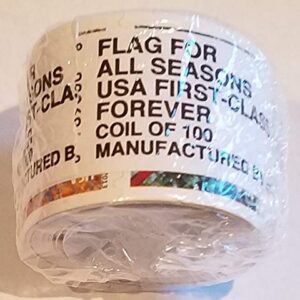 USPS Forever Postage Stamps Flags 100 Count (Seasons)