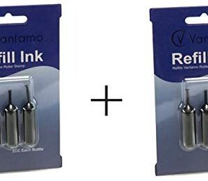 Vantamo Identity Theft Protection Roller Stamps - Refills (6 Refills, Ink Refill)