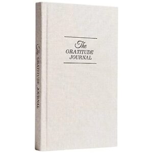 the gratitude journal : 5 minute journal a day for more happiness, positivity, affirmation, productivity, mindfulness & self care – a simple undated hardcover five minute guide daily planner and effective gratitude journal for women & men (beige)