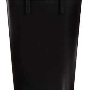 AmazonCommercial 3 Gallon Commercial Office Wastebasket, Black, 2-Pack