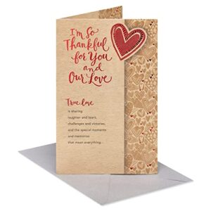 american greetings romantic card (true love)