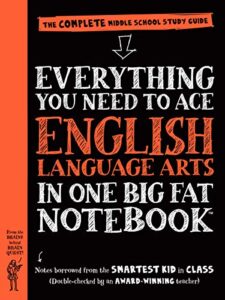 workman publishing everything you need to ace english language arts in one big fat notebook (big fat notebooks)