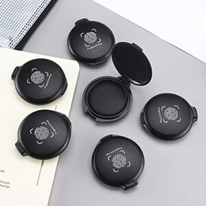 1 Pack Thumbprint Fingerprint Ink Pad for Notary Supplies Identification Security ID Fingerprint Cards Law Enforcement Fingerprint Black Stamp Ink pad