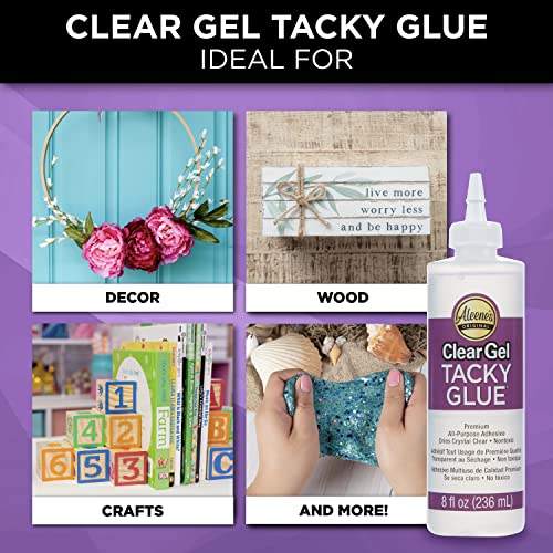 Aleene's Gel Glue, 8-Ounce, Clear