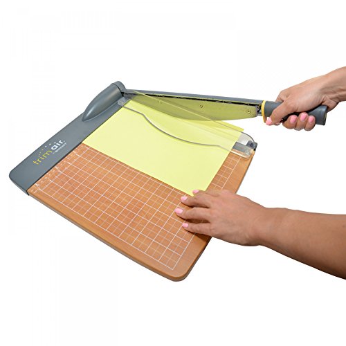 Westcott ‎15106 TrimAir 12-Inch Guillotine Paper Cutter, Heavy-Duty Multi-Paper Trimmer with 30 Sheet Capacity