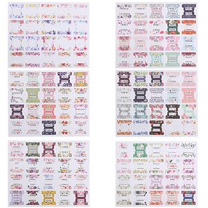 Mr. Pen- Bible Tabs, 121 pcs, Floral Design, Laminated Bible Tabs for Study Bible, Bible Tabs Old and New Testament Bible Book Tabs, Bible Tabs for Women, Tabs for Bible, Bible Index Tabs