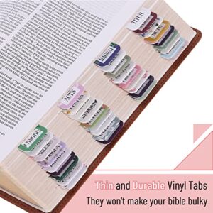 Mr. Pen- Bible Tabs, 121 pcs, Floral Design, Laminated Bible Tabs for Study Bible, Bible Tabs Old and New Testament Bible Book Tabs, Bible Tabs for Women, Tabs for Bible, Bible Index Tabs